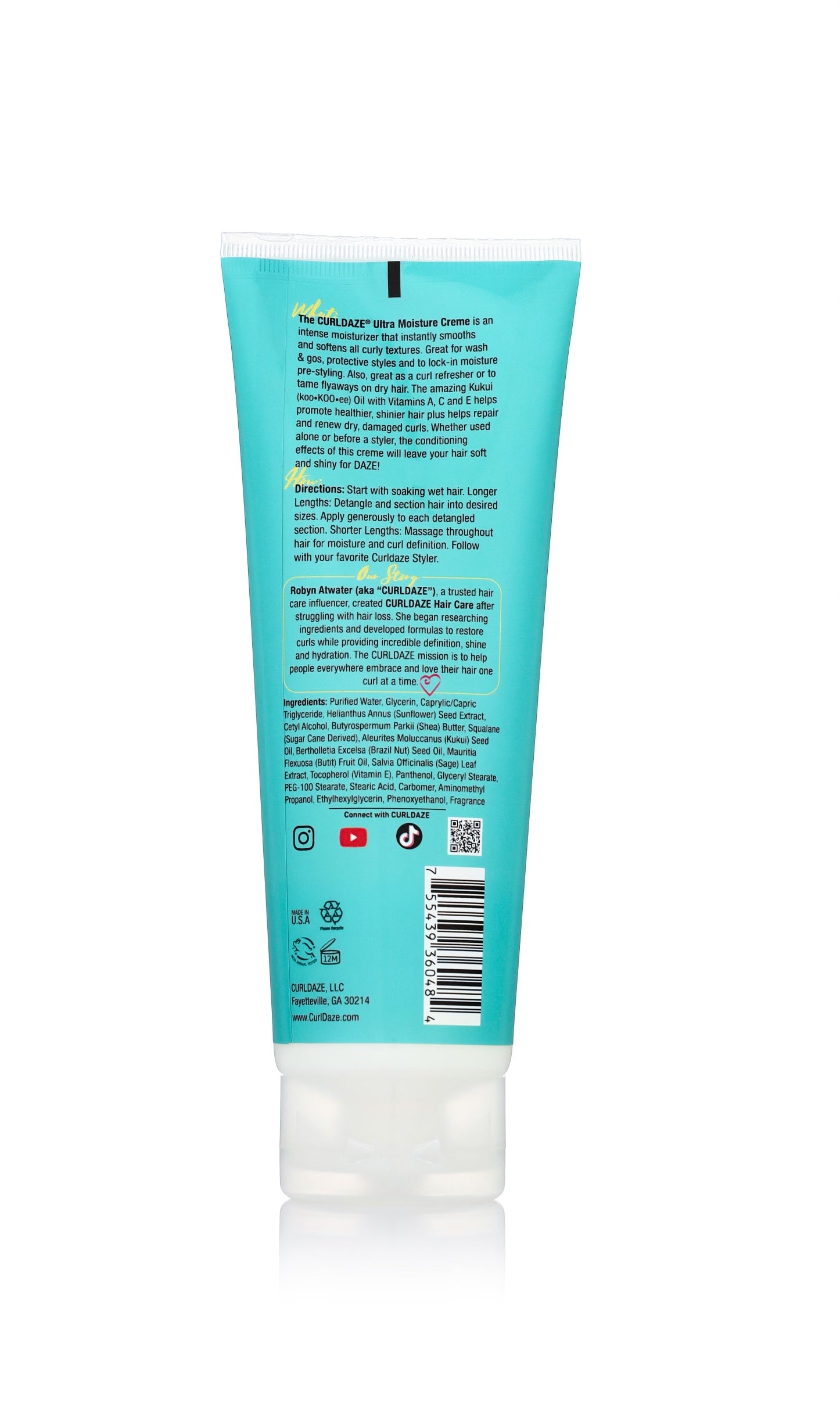 Ultra Moisture Creme with Kukui Oil – CURLDAZE